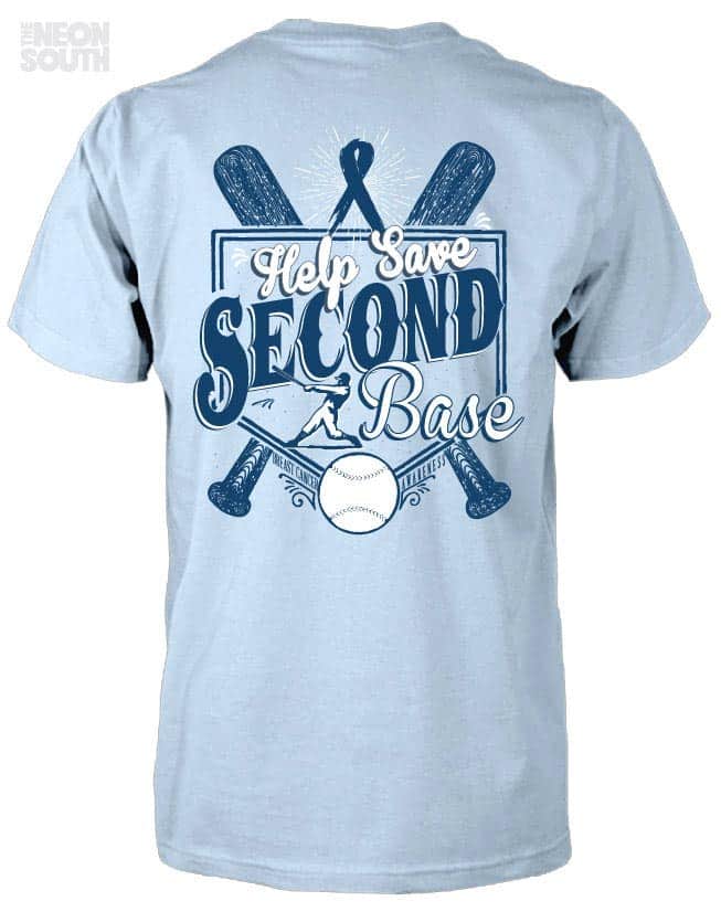 Save Second Base | The Neon South | Online Custom T-Shirts